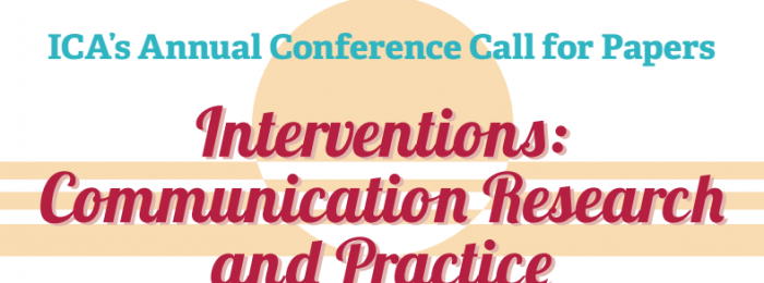 AMPLIADO: Call for Papers ICA San Diego 2017 - ACOP